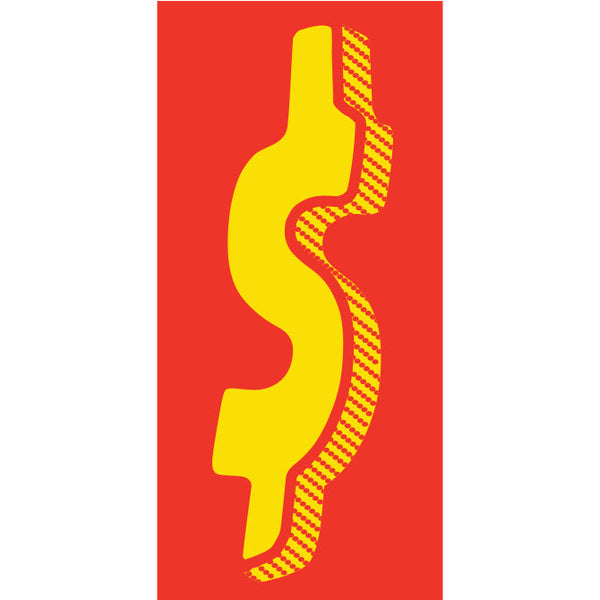 Window Sticker Yellow Red $ – Autostoresupply.com